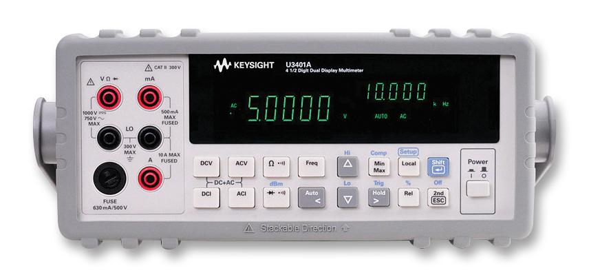 U3401A - Keysight Technologies - Dual Display Bench Digital Multimeter ... U3401A - Keysight Technologies - Dual Display Bench Digital Multimeter ...